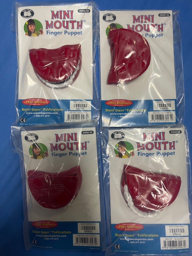 Mini Mouth Oral Motor Finger Puppet super duper, Hobbies & Toys, Toys ...