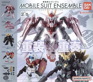 MSE 16 Mobile Suit Ensemble Series Part 16 - Gundam Hi Nu Rx93 / Gundam Kyrios / Over Flag (Set ...