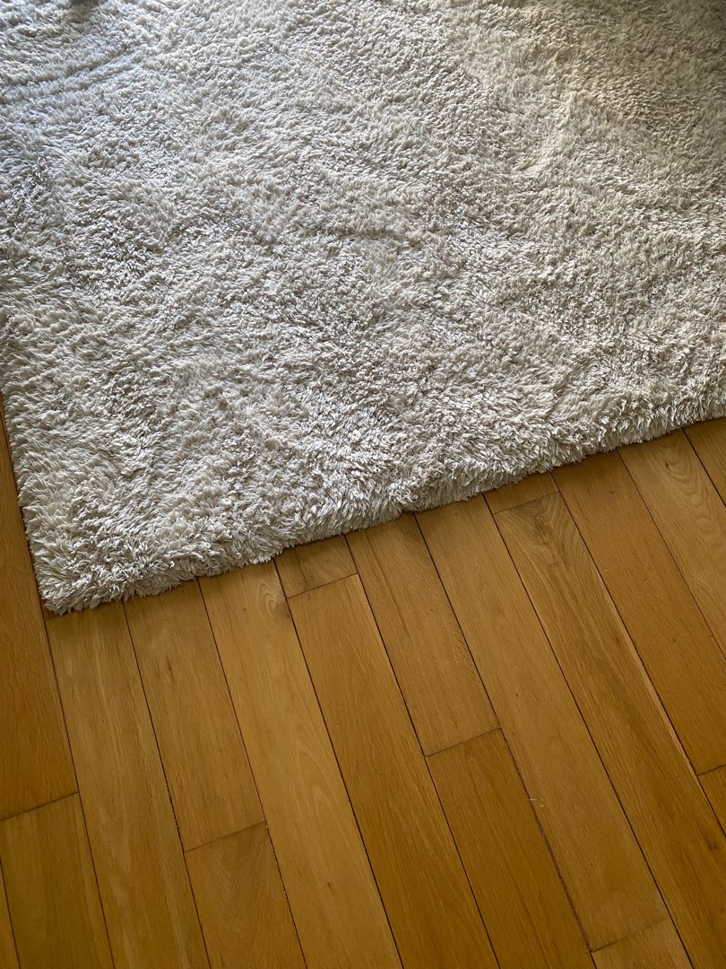 Muji Soft Rug Ivory 200 x 200, Furniture & Home Living, Home Decor ...