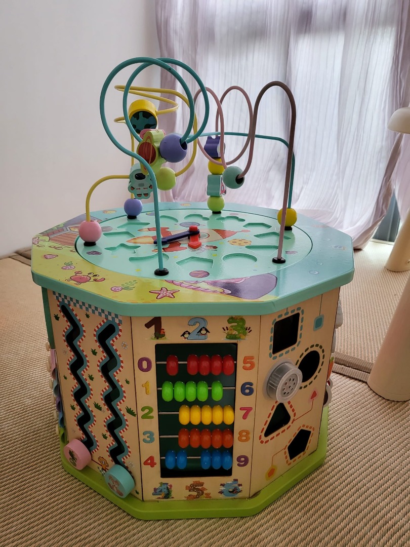 Multi-Toys Activity Learning Cube , Hobbies & Toys, Toys & Games on ...