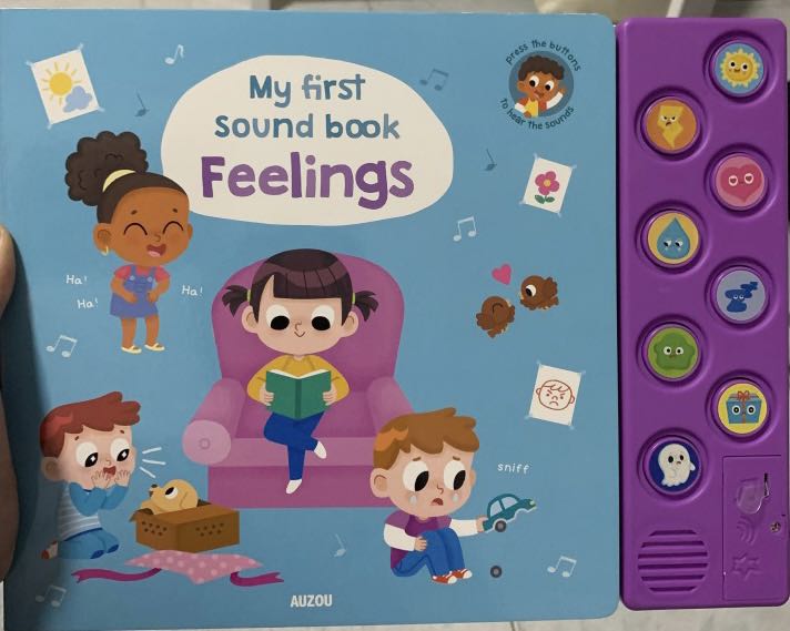 My first sound book: Feelings, Hobbies & Toys, Books & Magazines ...
