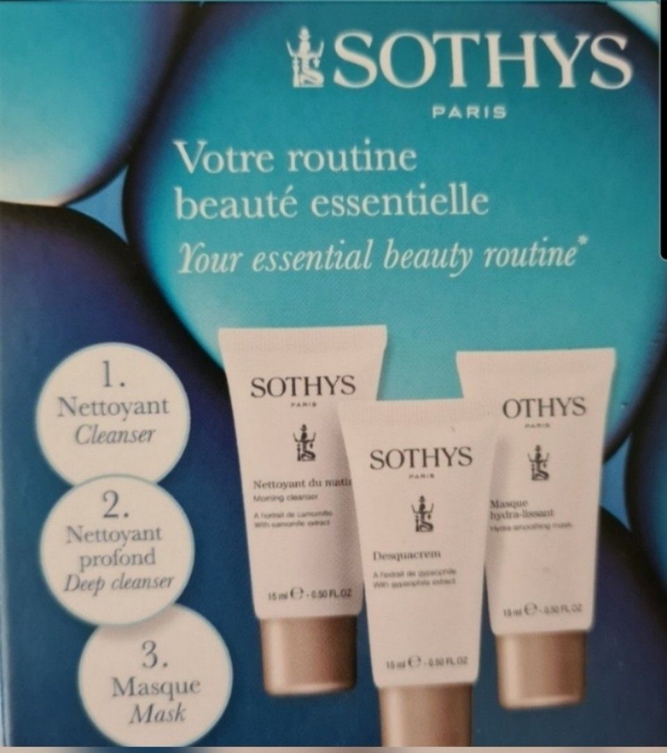 New Sothys Travel Size Set, Beauty & Personal Care, Face, Face Care on ...