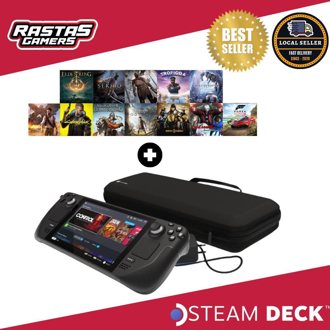 New Steamdeck with 64gb, Video Gaming, Video Games, Others on Carousell
