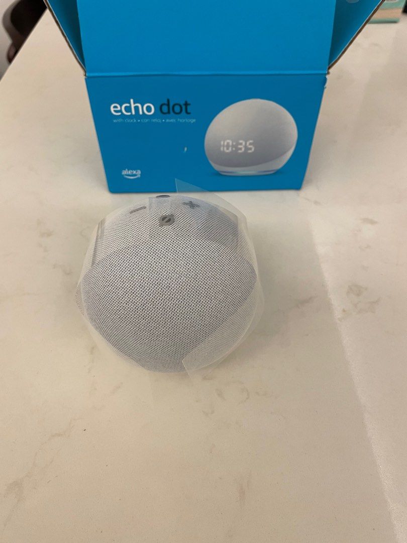 (NIB) Amazon Echo Dot 4th Generation Smart Speaker/Assistant White w ...