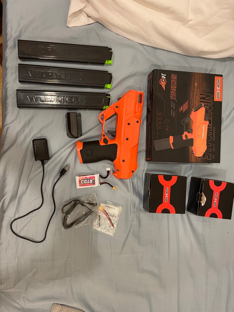 Nightangle blaster, Hobbies & Toys, Toys & Games on Carousell