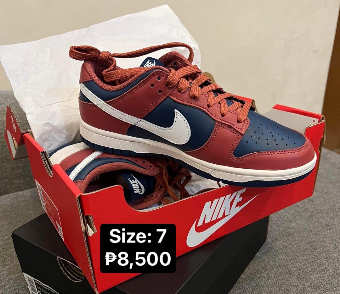 Nike Dunk Low Canyon Rust, Men's Fashion, Footwear, Sneakers on Carousell