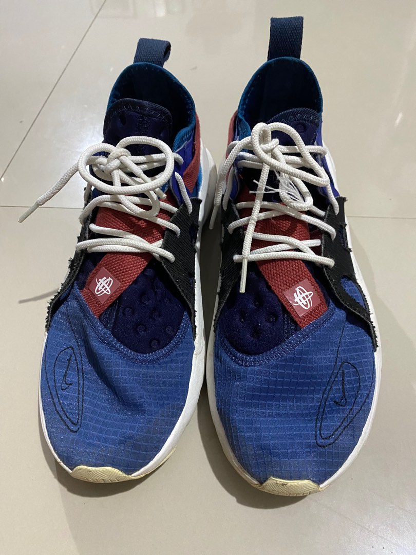 Nike Huarache Type Mystic Navy, Fesyen Pria, Sepatu , Sneakers di Carousell