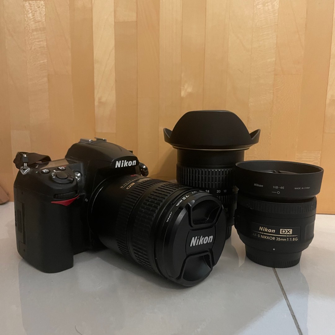 Nikon DSLR Camera Kit, Photography, Cameras on Carousell