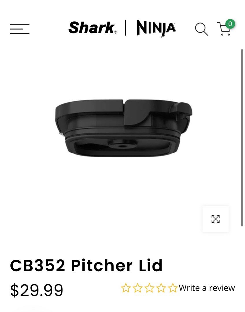 Ninja blender CB352 2.1L Pitcher with Lid, TV & Home Appliances, Kitchen Appliances, Juicers ...