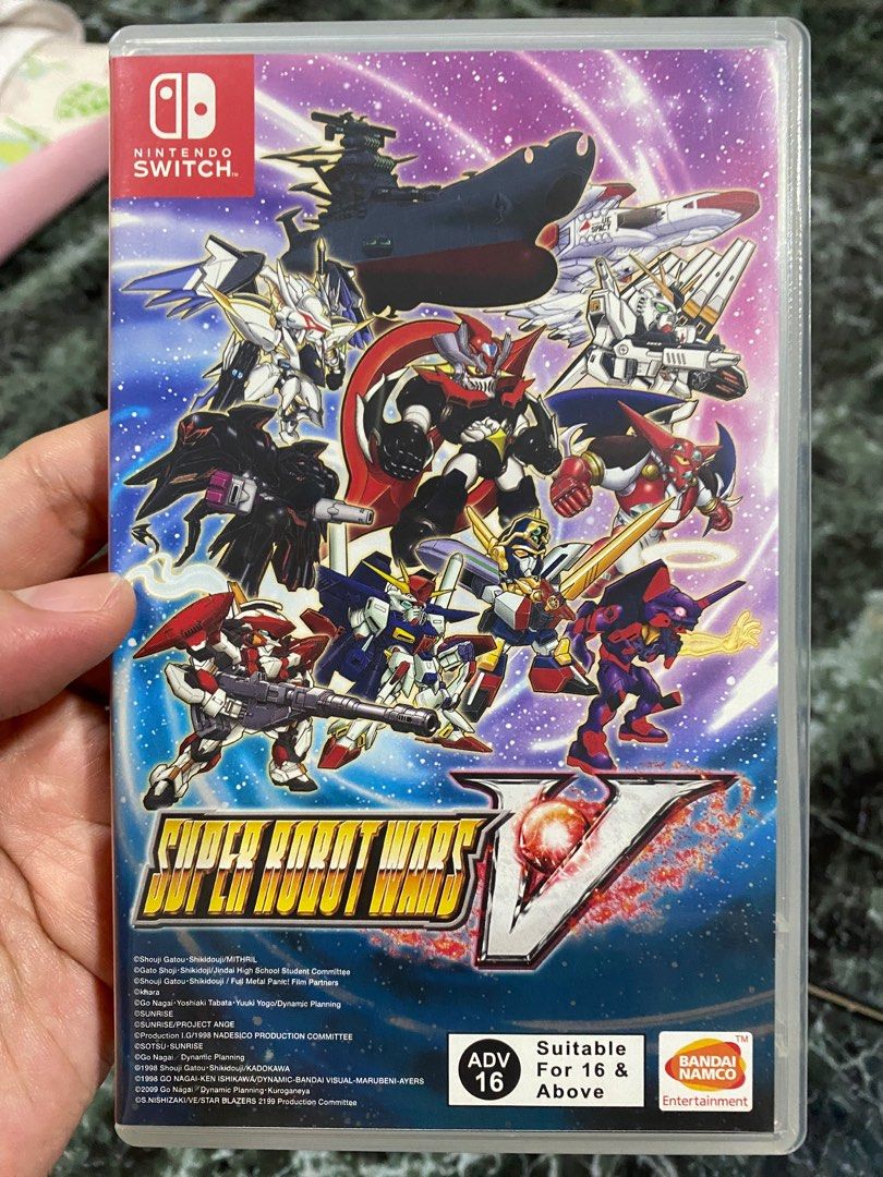Nintendo switch super robot wars V, Video Gaming, Video Games, Nintendo ...