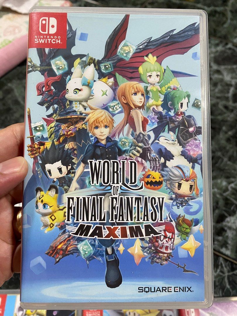 Nintendo switch world final fantasy maxima, Video Gaming, Video Games ...