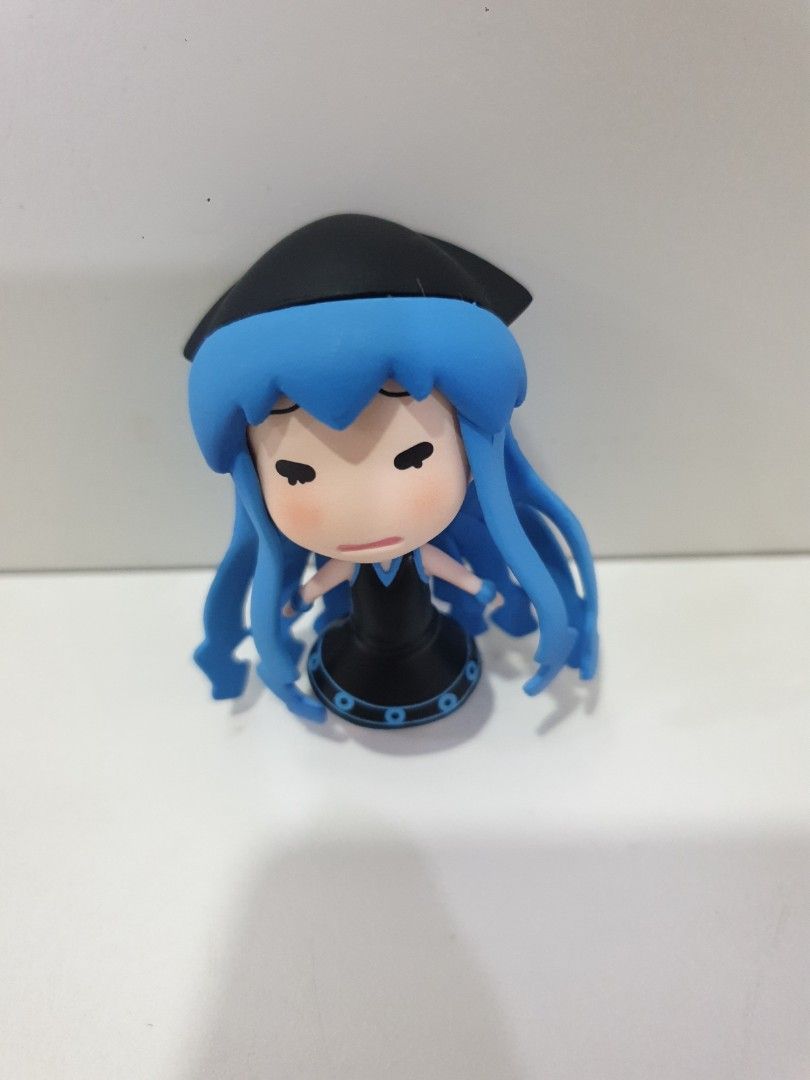 (No stand) Squid Girl Mini Ika-Musume Figure Black Crying, Hobbies ...