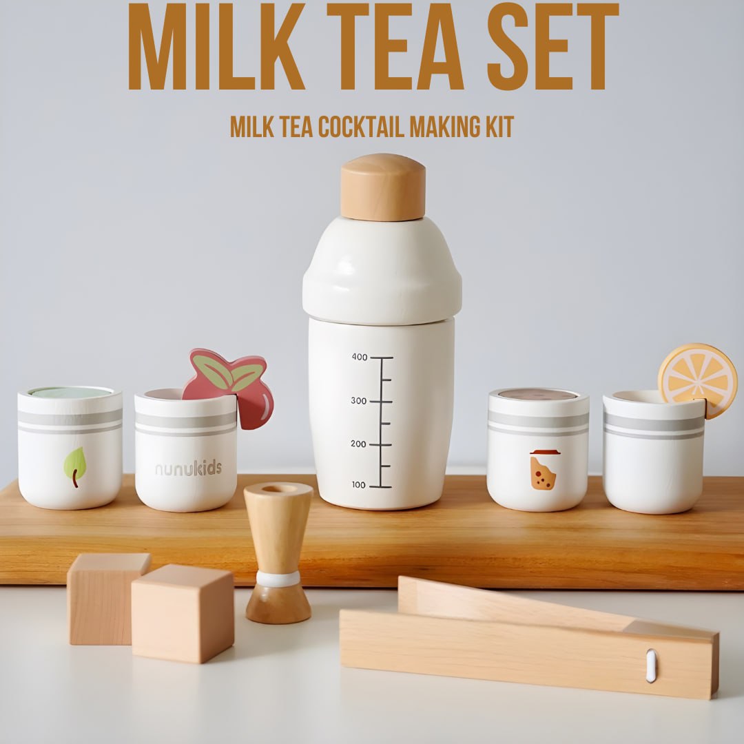 Nukukids Milk Tea Set on Carousell