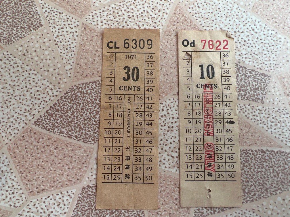 Old Bus Ticket - Amalgamated Bus Co, Hobbies & Toys, Memorabilia ...