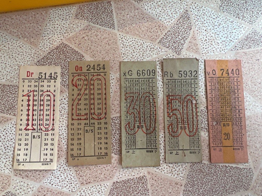 Old Bus Ticket - United Bus Co, Hobbies & Toys, Memorabilia ...