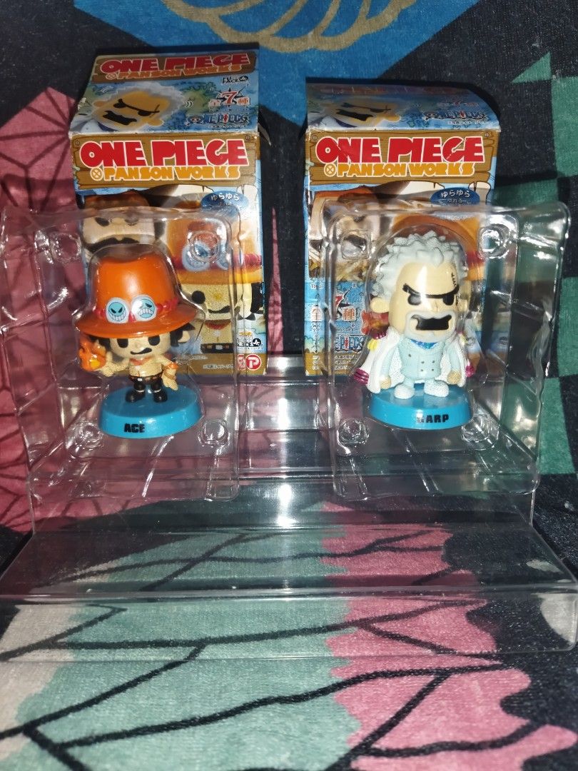 One Piece Figure Panson Works Ace Garp, Hobbies & Toys, Toys & Games on ...