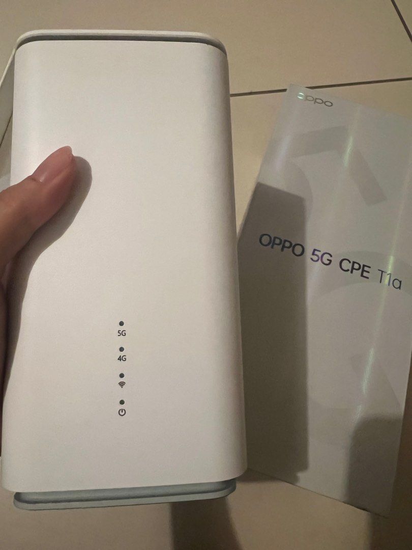 OPPO 5G CPE TIA INTERNET WIFI ROUTER on Carousell