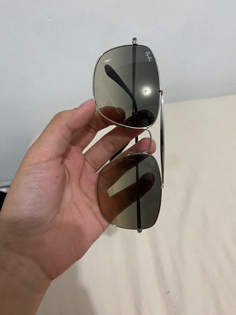 Original Ray-Ban Men's Rb3560 The Colonel Square Sunglasses, Men's ...