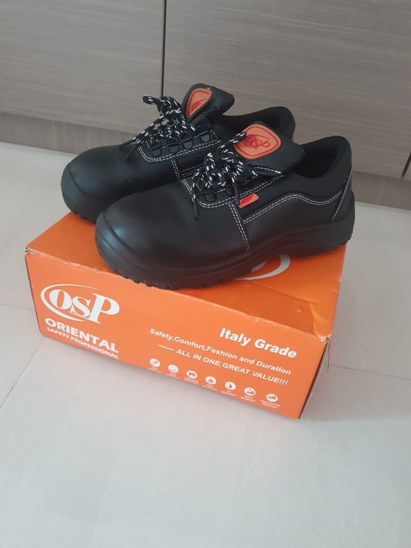 OSP Safety Shoes For Guys, Men's Fashion, Footwear, Boots on Carousell
