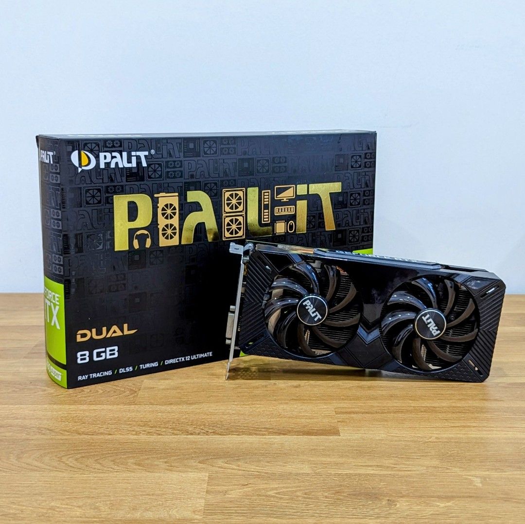 PALIT RTX 2060 Super - 1yr+ warranty left c/w box and receipt ...