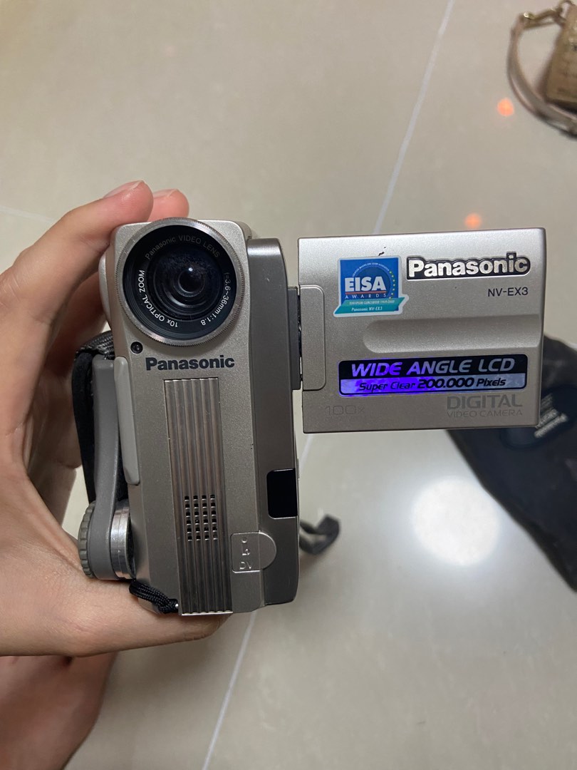 Panasonic NV-EX3數碼影片攝錄機, 攝影器材, 攝錄機 - Carousell