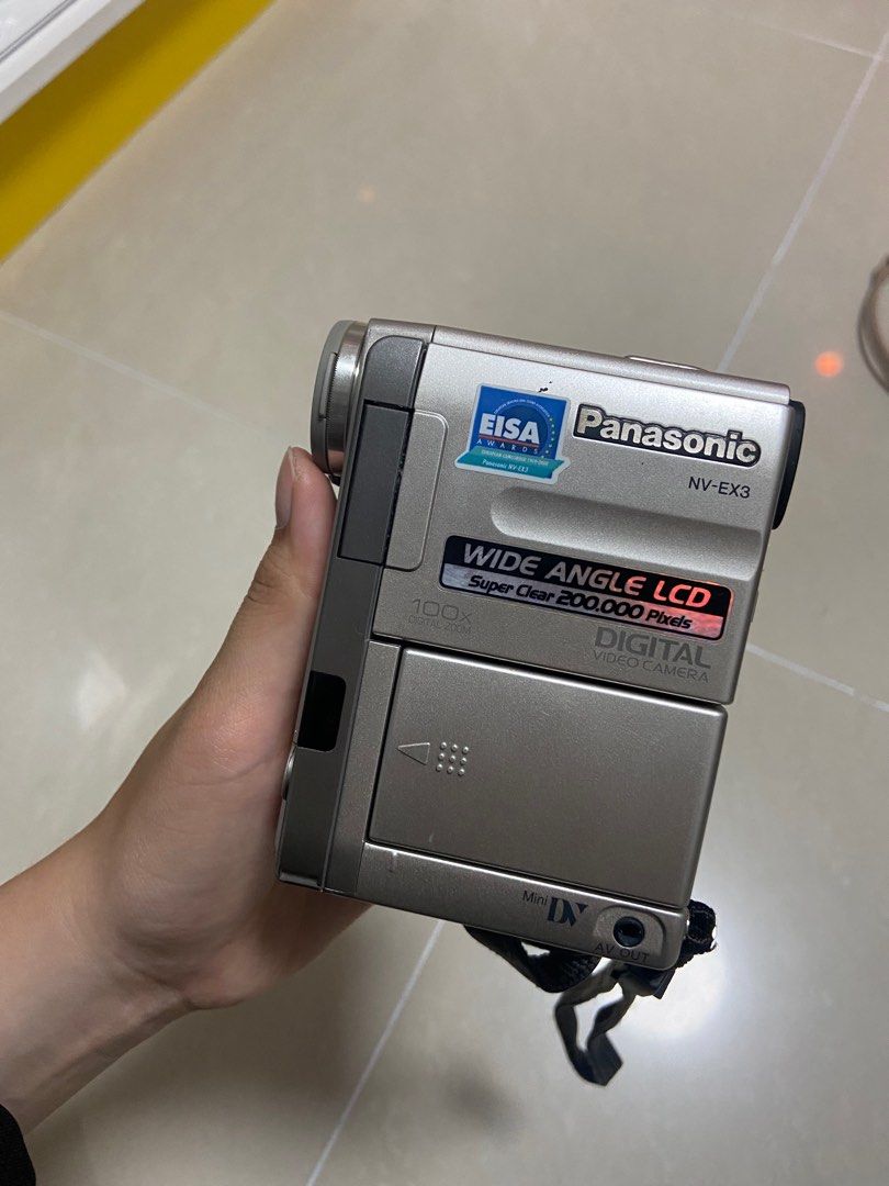 Panasonic NV-EX3數碼影片攝錄機, 攝影器材, 攝錄機 - Carousell