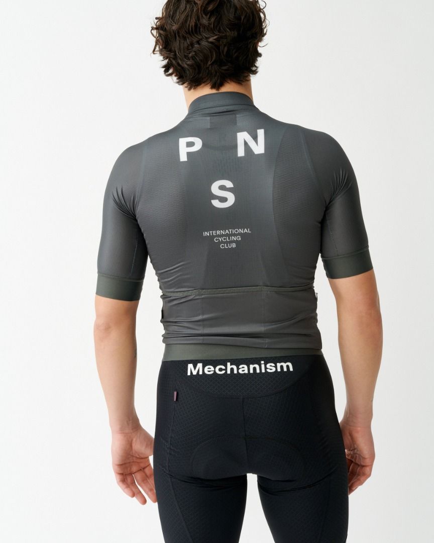 Pas Normal Studios (PNS) Mechanism Jersey (Dark Grey) (Women XL Size ...