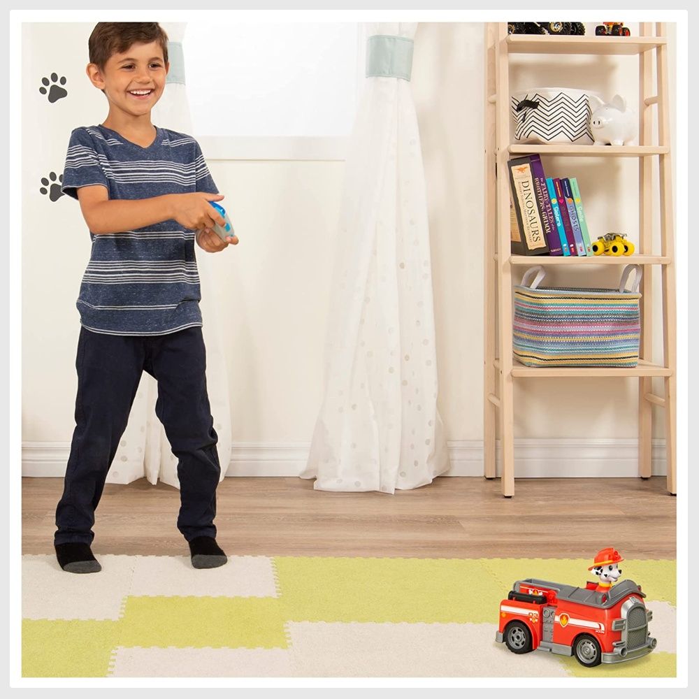 PAW Patrol, Marshall Remote Control Fire Truck with 2-Way Steering, for ...