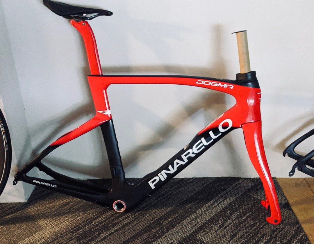 Pinarello F frameset Disc Brake. Eruption Red Size 55., Sports ...