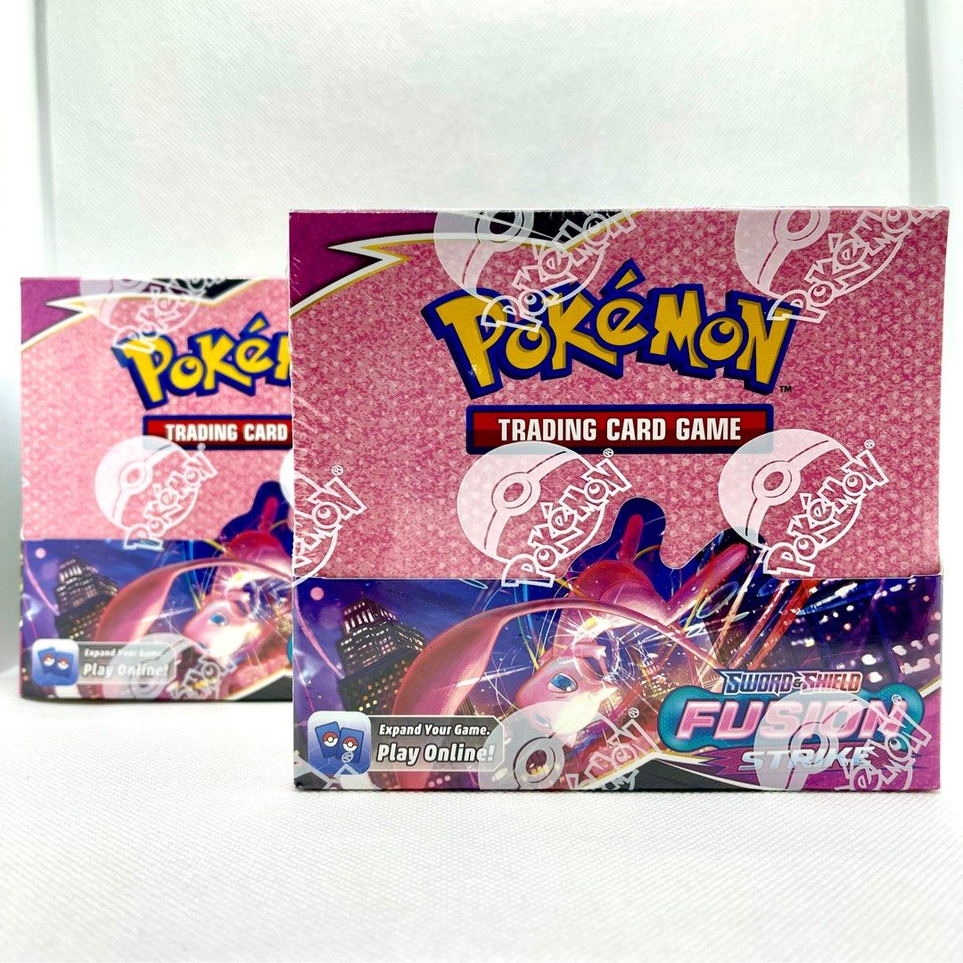 Pokemon TCG SS8 Fusion Strike Booster Box, Hobbies & Toys, Toys & Games on Carousell