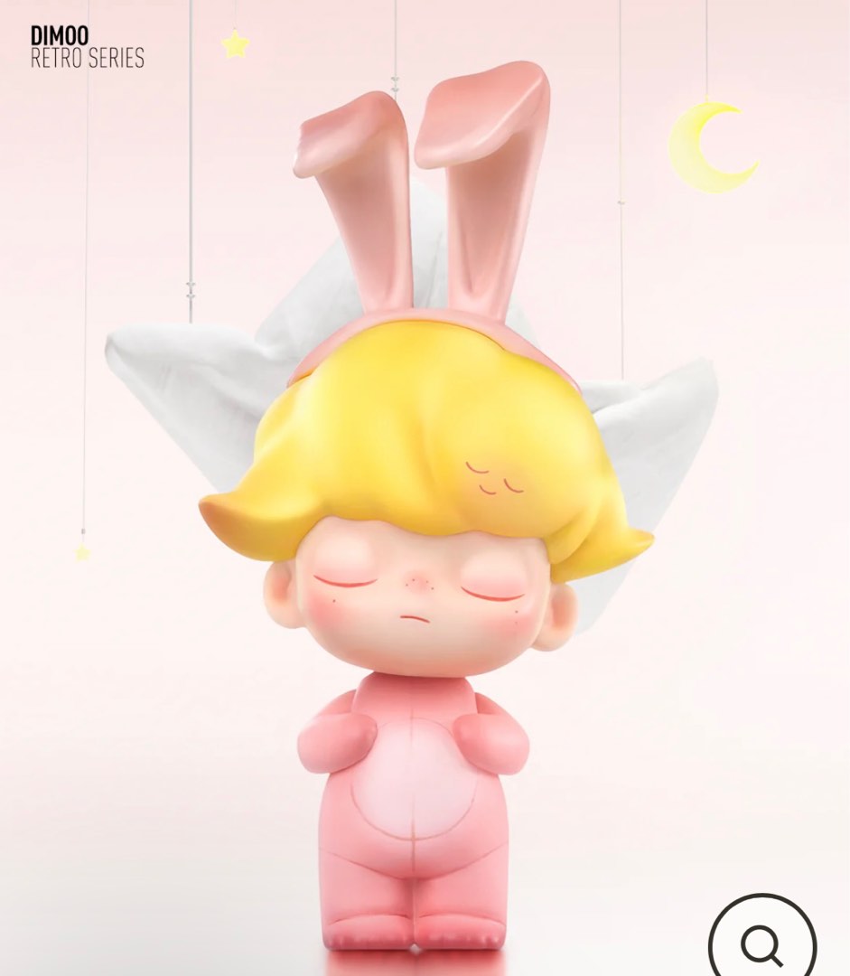 Popmart Dimoo Retro Series - Pajamas Rabbit, Snowball, Angel, Devil ...