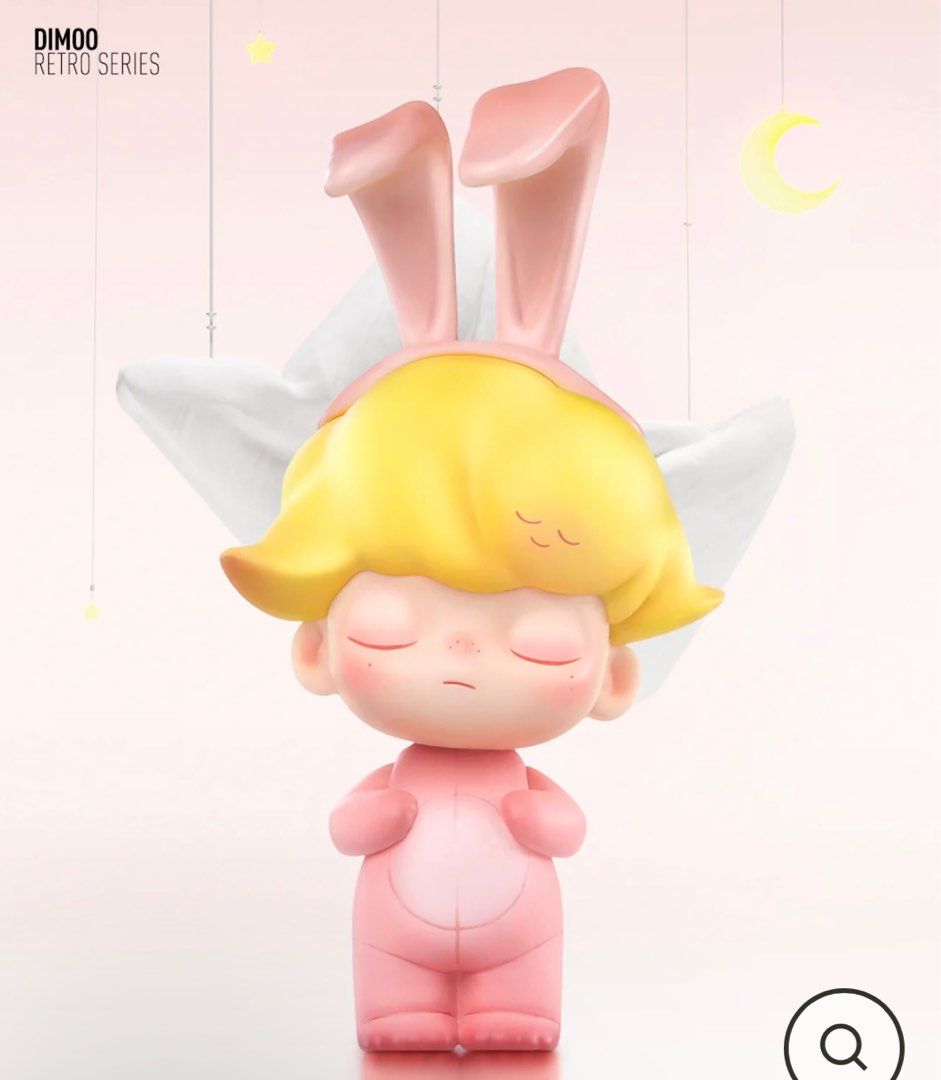 Popmart Dimoo Retro Series - Pajamas Rabbit, Snowball, Angel, Devil ...