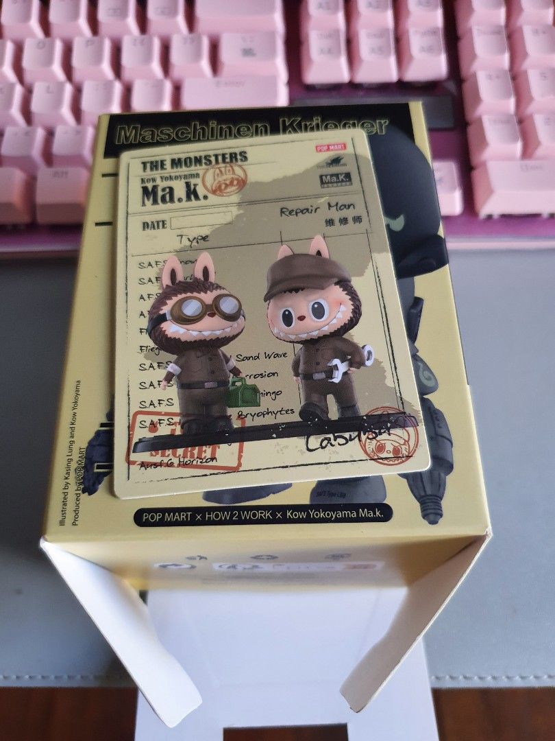 Popmart Labubu Ma.K secret, Hobbies & Toys, Toys & Games on Carousell