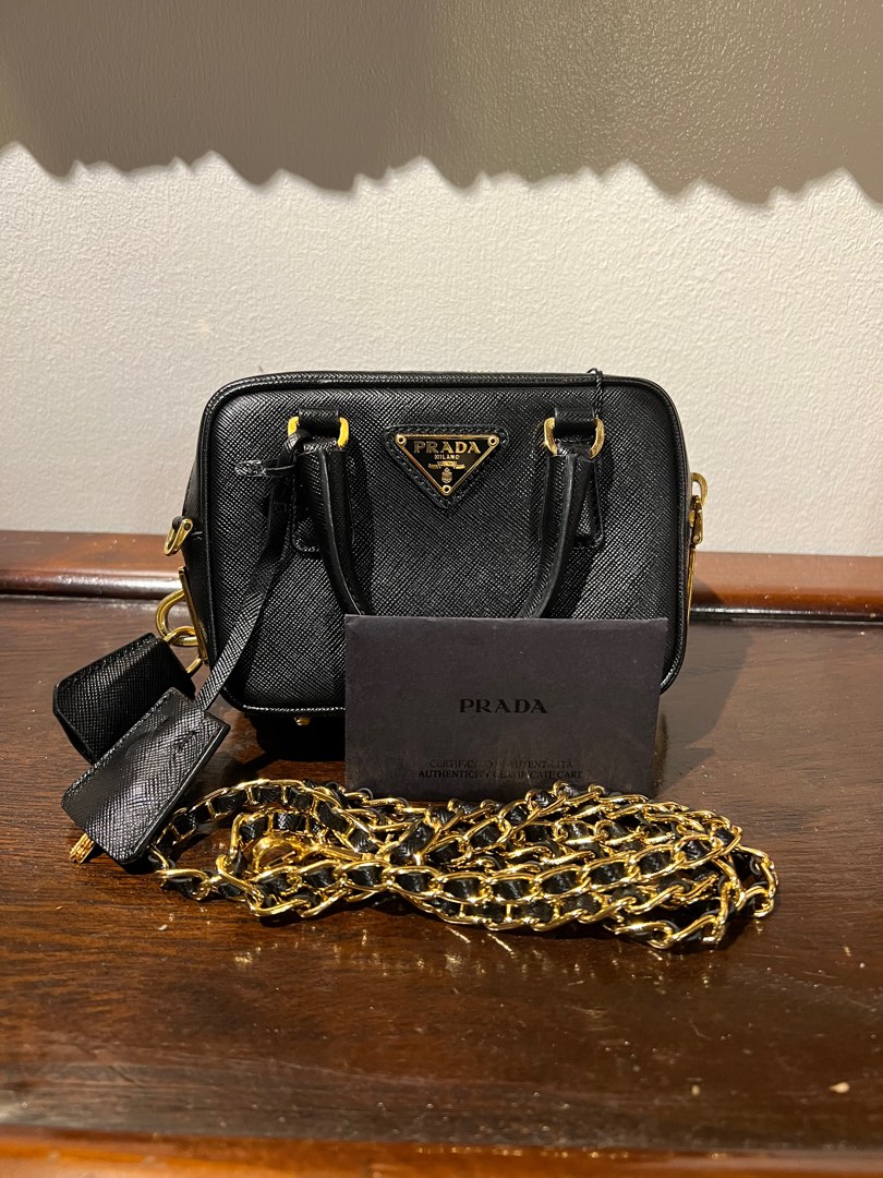 Prada Mini Saffiano on Carousell
