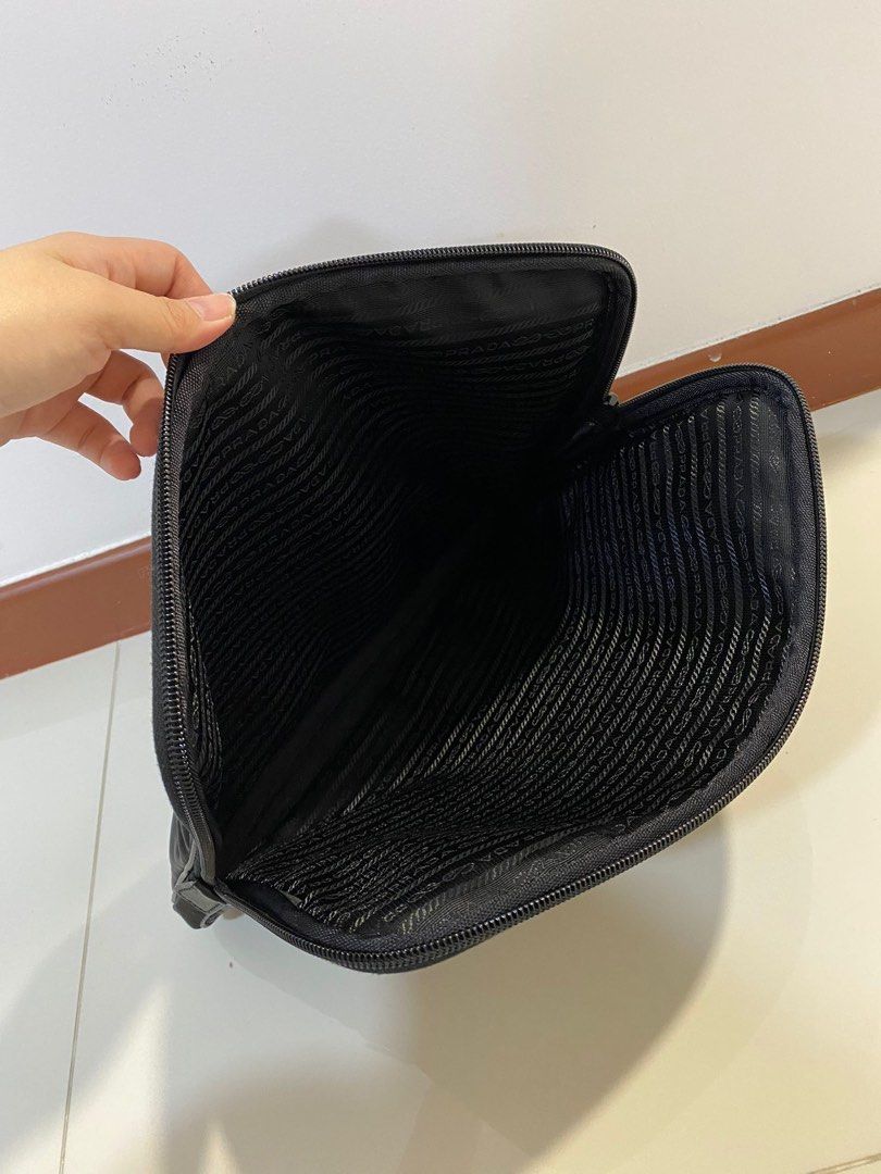 Prada Nylon Laptop Briefcase, Luxury, Bags & Wallets on Carousell