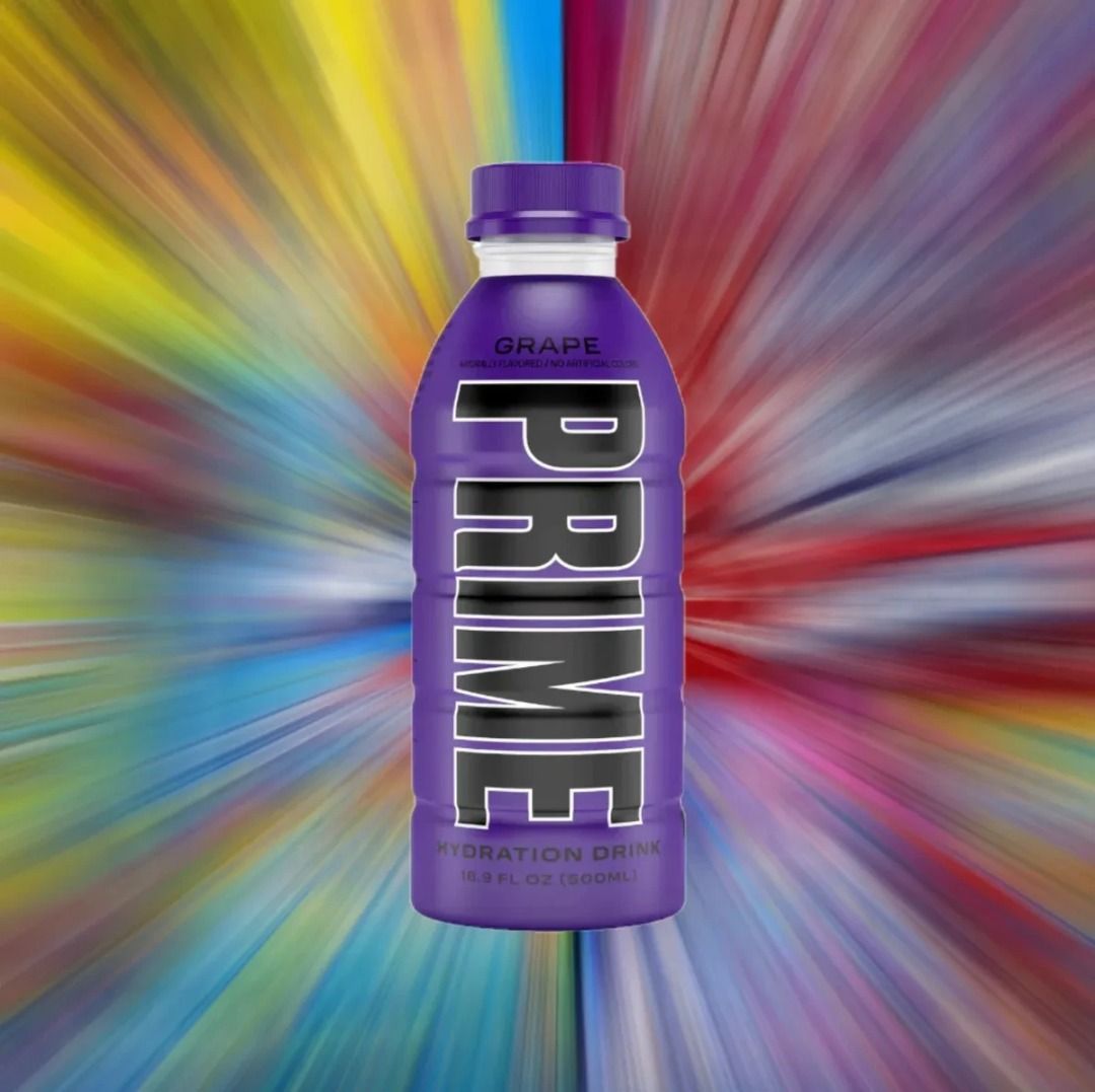 Prime Hydration Grape BY LOGAN PAUL AND KSI - Free Delivery, Food ...