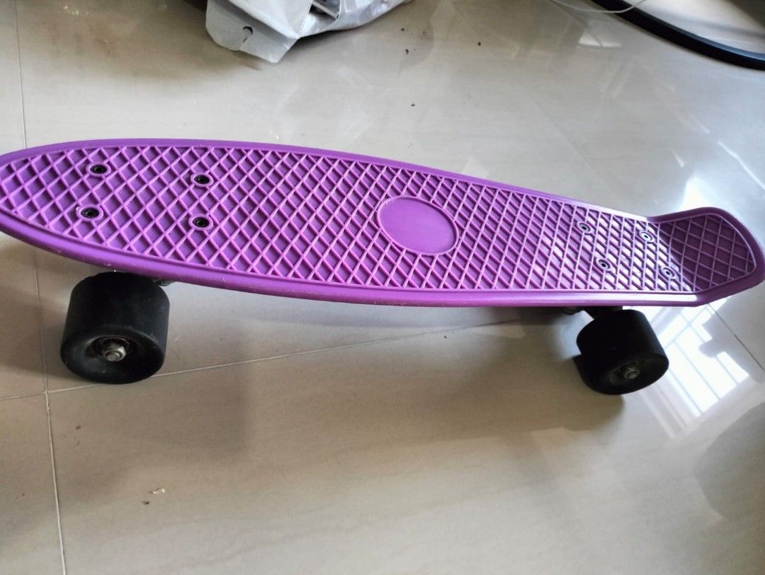 Purple Penny Board, Sports Equipment, Sports & Games, Skates ...