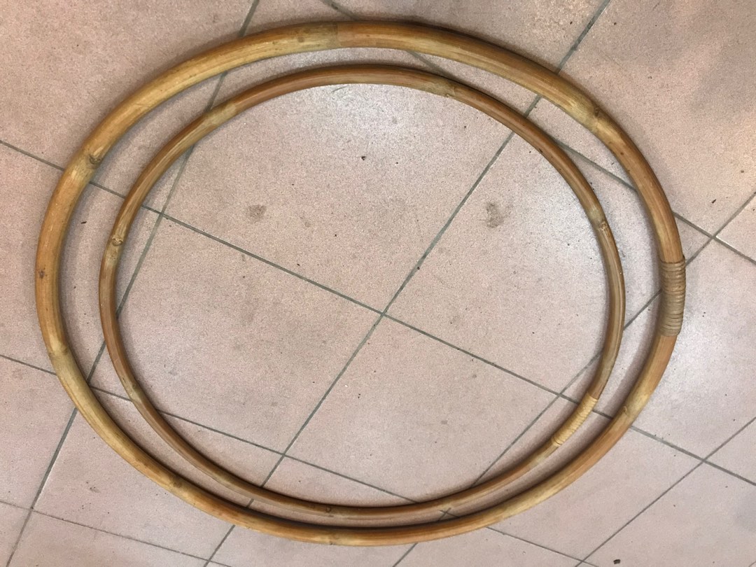 Rattan hula hoop / gelung rotan, Sports Equipment, Other Sports ...