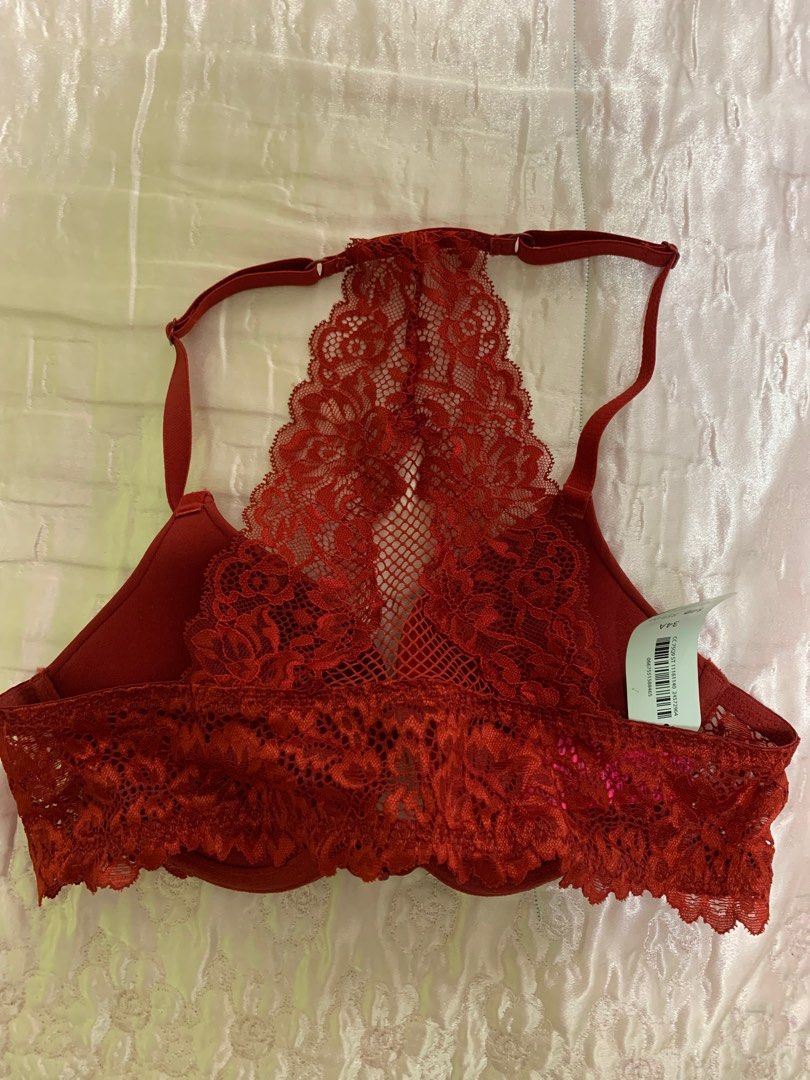 La Senza Red bra, Women's Fashion, New Undergarments & Loungewear on ...