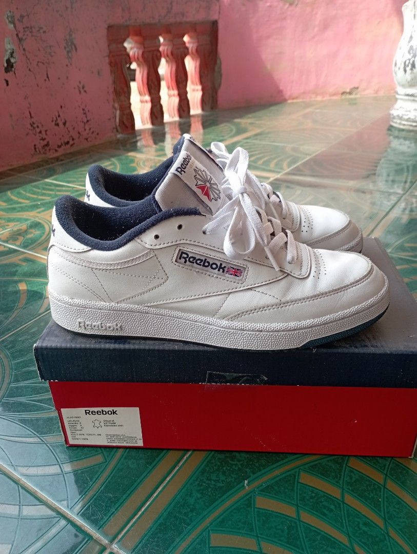 Reebok CLUB C 85, Fesyen Pria, Sepatu , Sneakers di Carousell