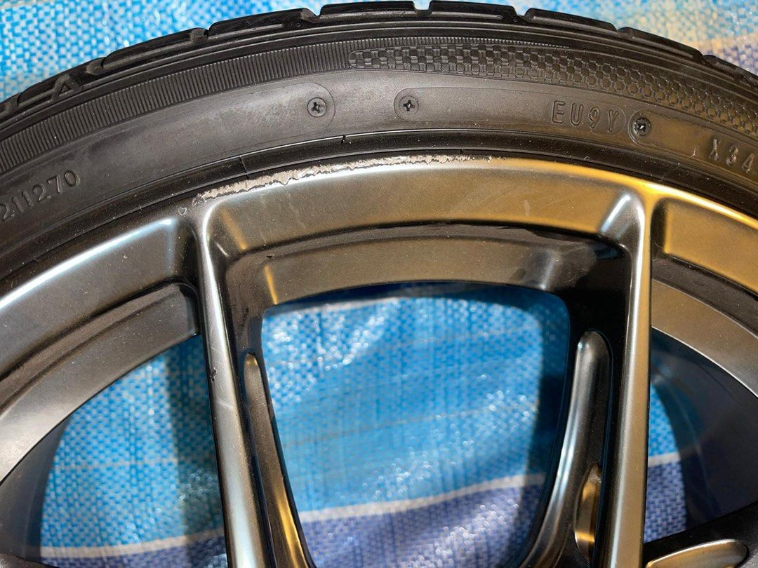 Replica BBS rims 5x112 19 inch, Car Accessories, Tyres & Rims on Carousell