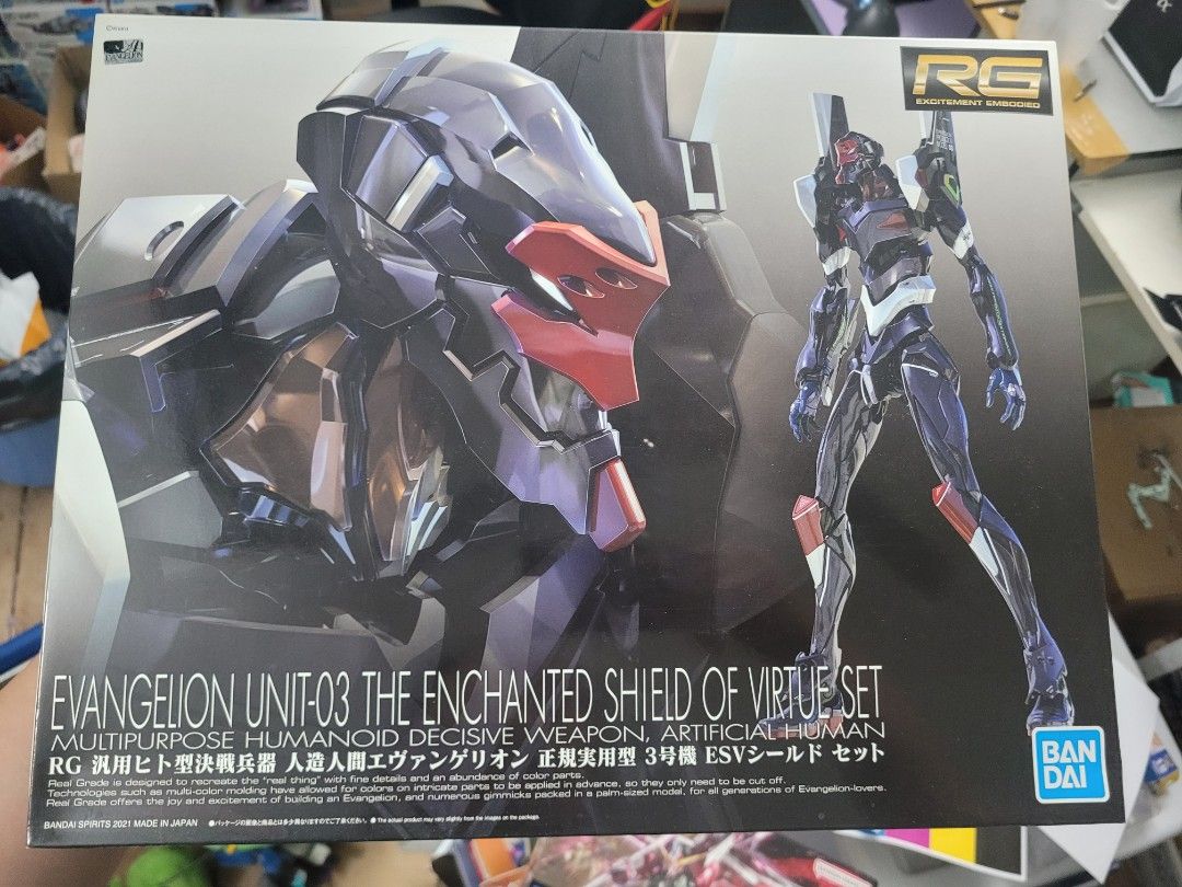 RG Evangelion unit 03 bandai model kit, Hobbies & Toys, Toys & Games on ...