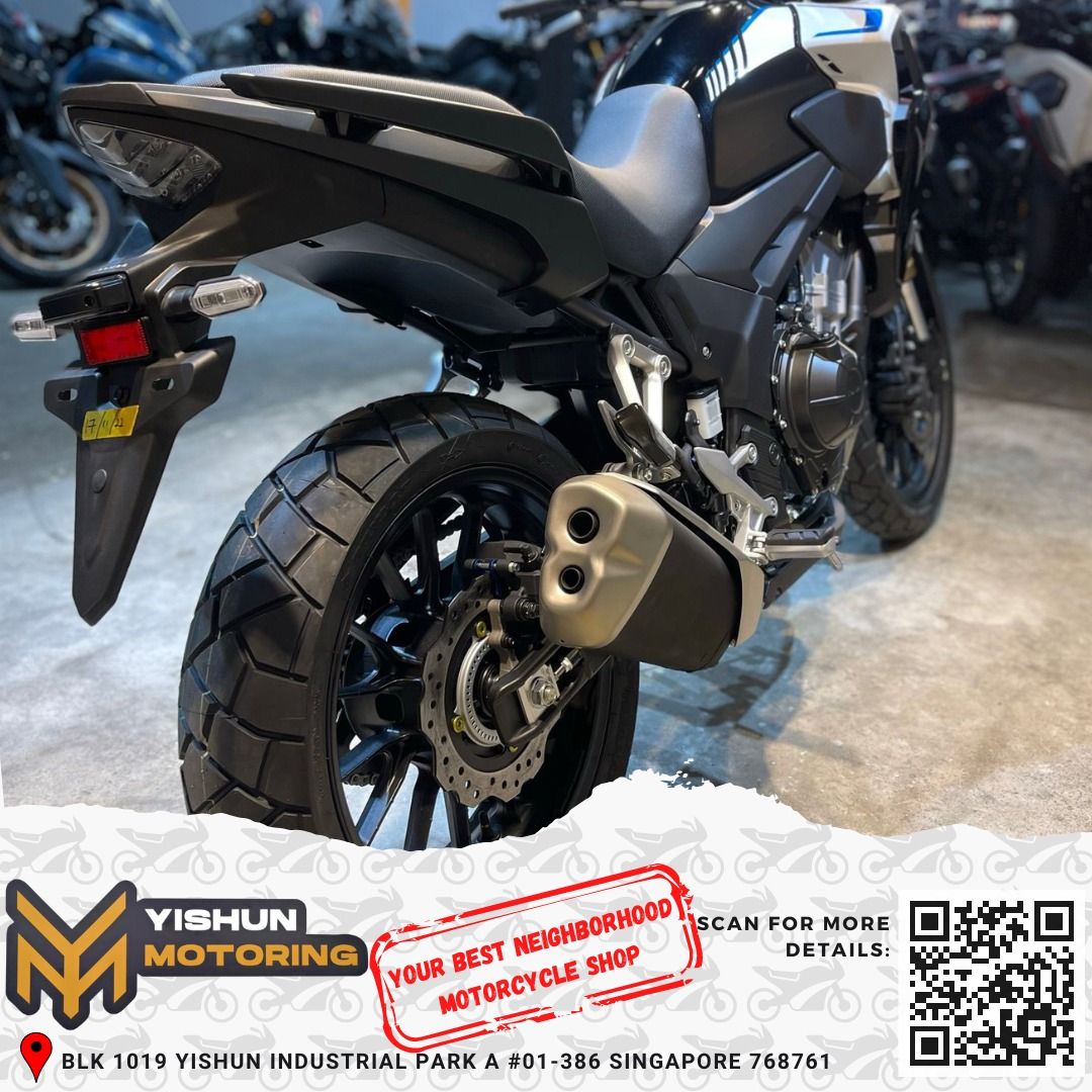 HONDA CB400X ( NEW HONDA CB 400X - AGENT UNIT ) 2A BIKE | HONDA | SINGAPORE | CB400 X | BEST ...
