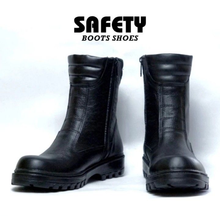 Safety Boots Shoes Sepatu Boots Pria PDL Boots safety Kulit Asli Untuk ...