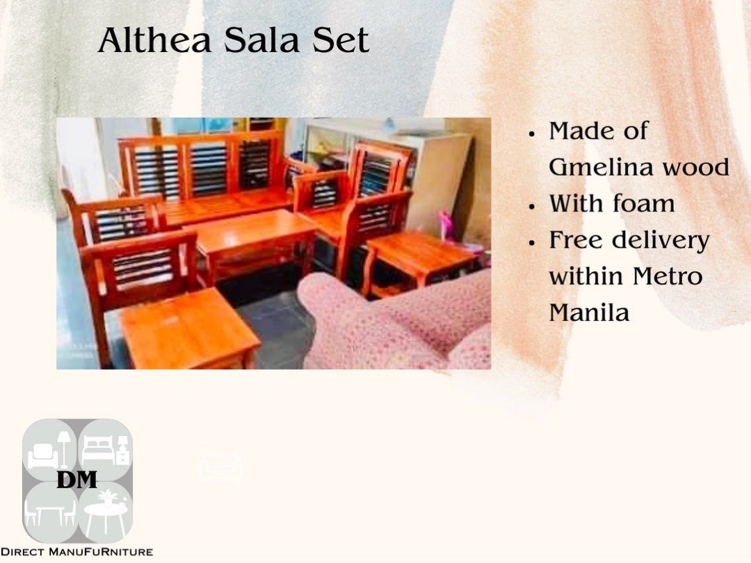 Sala Sets, Furniture & Home Living, Furniture, Tables & Sets on Carousell
