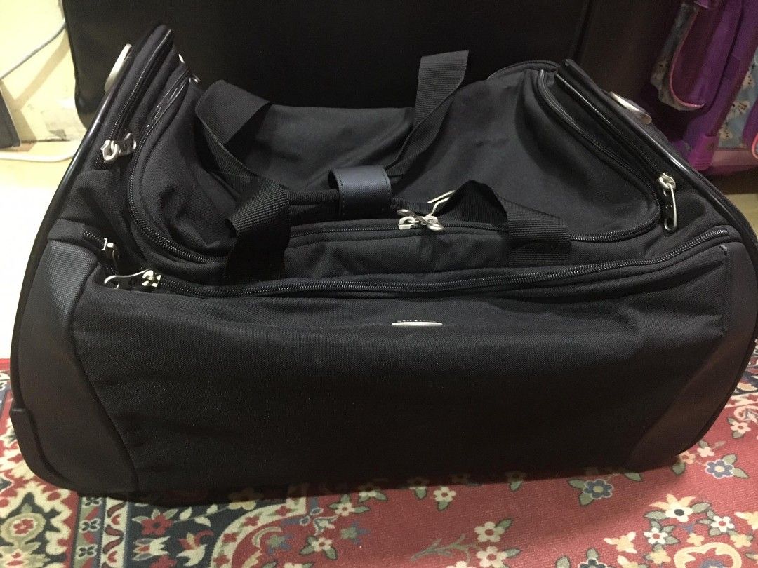 Samsonite 3way trolley hand carry duffle travel luggage bag, Hobbies ...