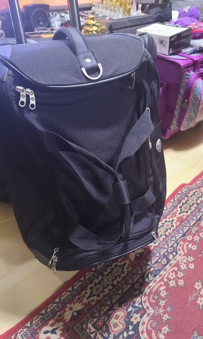Samsonite 3way trolley hand carry duffle travel luggage bag, Hobbies ...