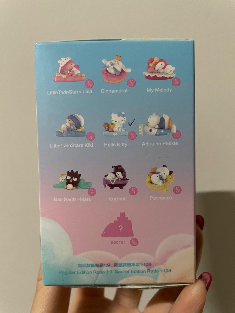 Sanrio Fall Asleep : Hello Kitty, Hobbies & Toys, Toys & Games on Carousell