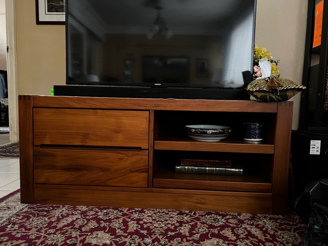 Scanteak TV Console, Furniture & Home Living, Furniture, TV Consoles on ...