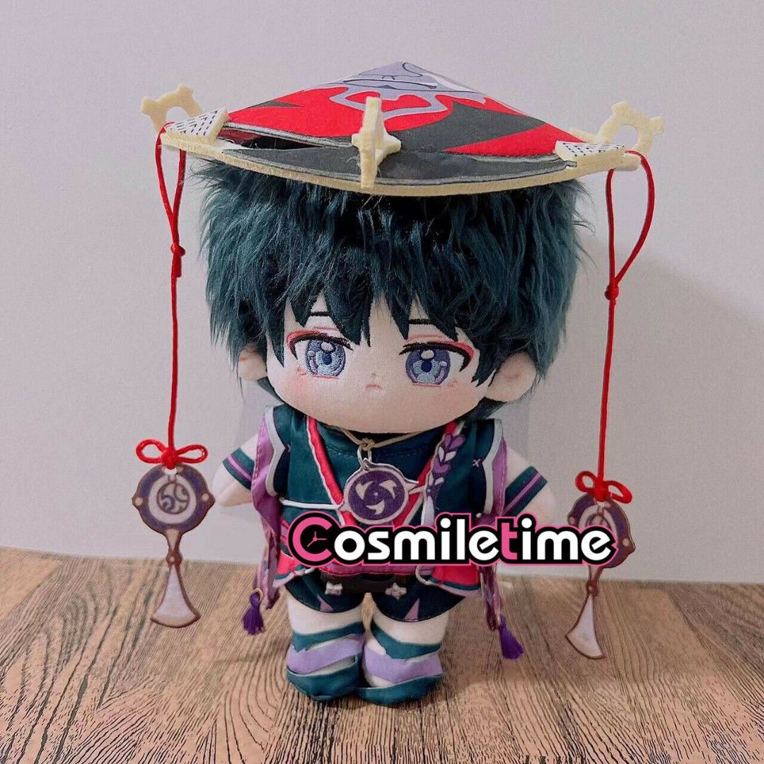 Scaramouche/Wanderer plush (Genshin Impact), Hobbies & Toys ...